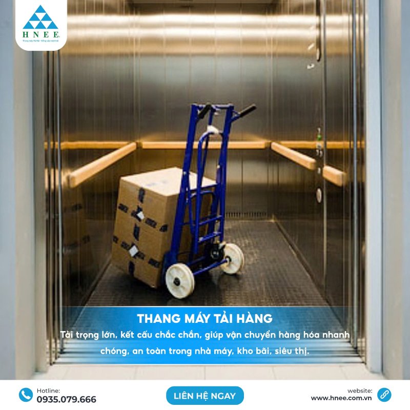 Thang máy chở hàng đơn giản – Giải pháp vận chuyển hàng hoá tiết kiệm ...